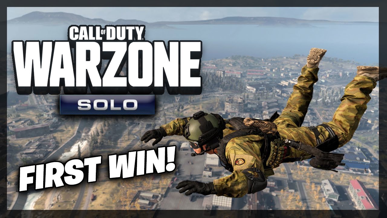 NEW WARZONE SOLO MODE! My first win | warzone solo mode full gameplay ...