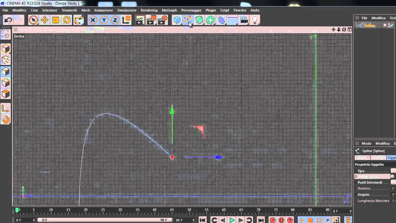 Cinema 4D Tutorial ::Spline:: GATutorial - YouTube