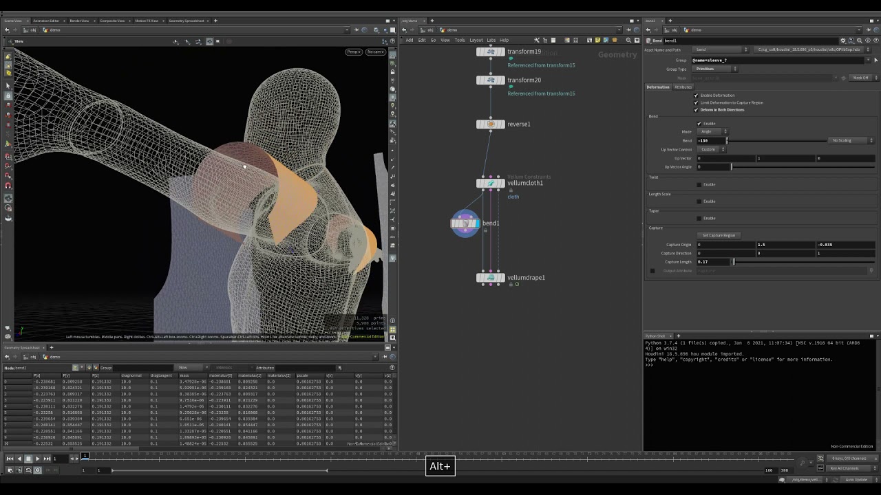 Cloth Pattern Tool | Houdini (SUBS) - YouTube