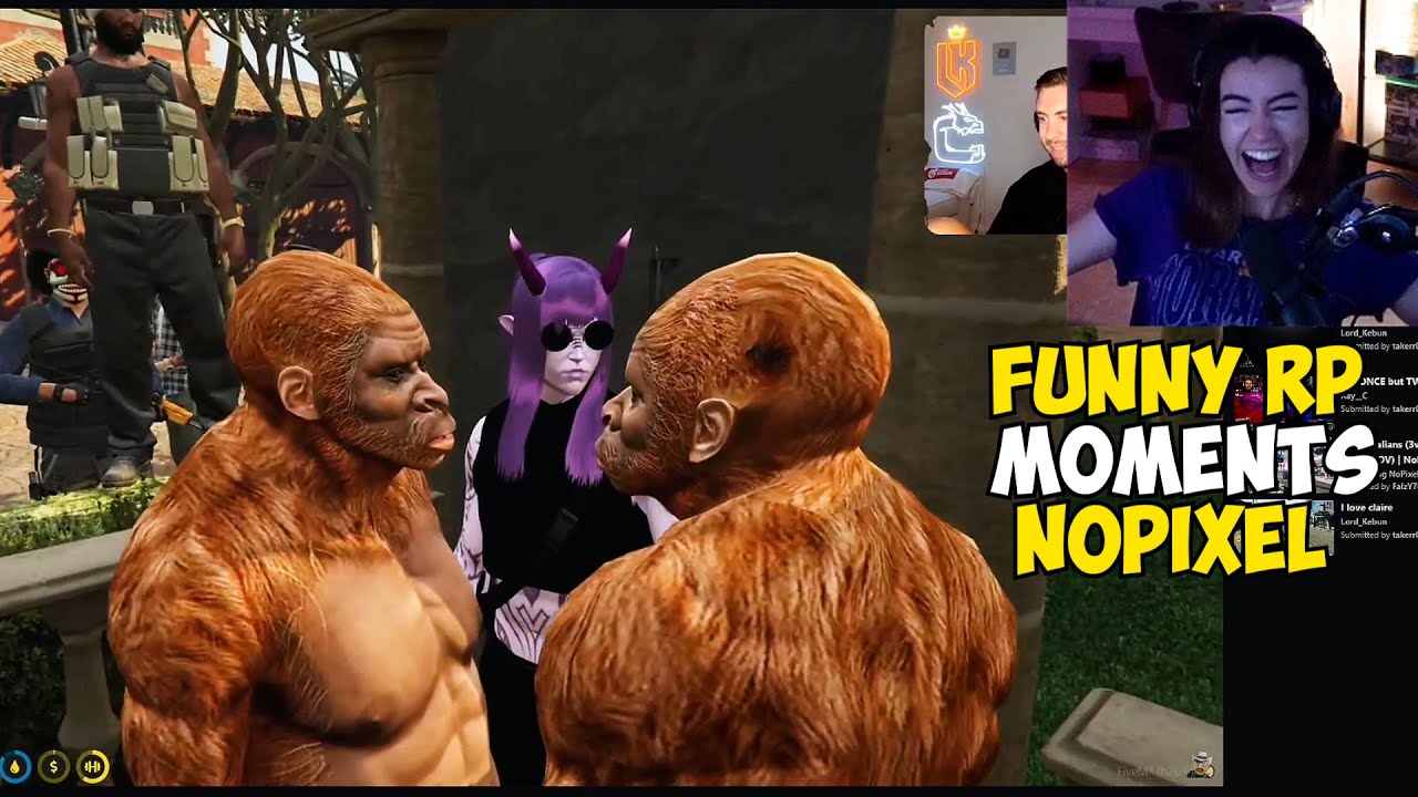 Nora Reacts to Funny GTA RP Nopixel Clips & More | GTA 5 RP NoPixel ...