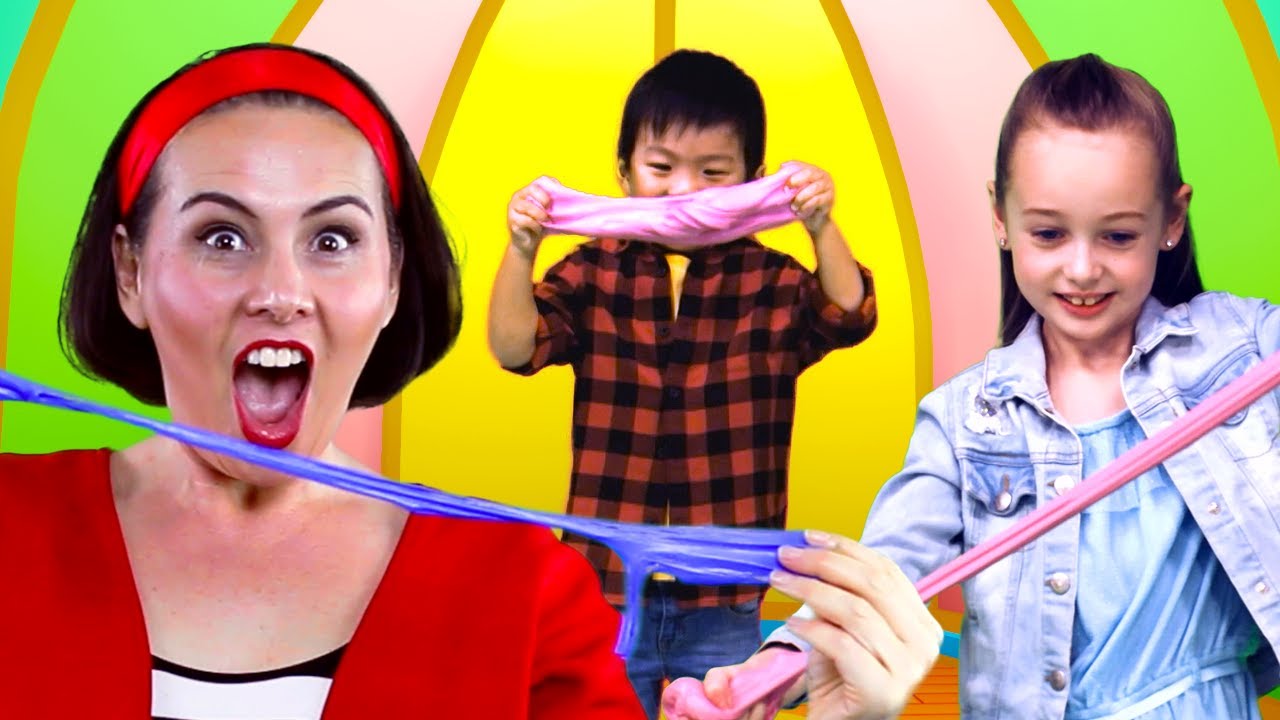 Slime Play Song | Icky Sticky | Lah-Lah's Stripy Sock Club - YouTube