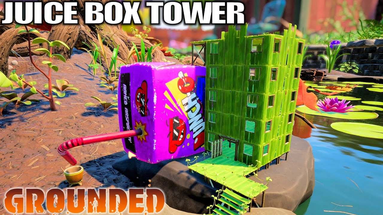 Spider Resistant Juice Box Tower? | Grounded Gameplay | Part 07 - YouTube