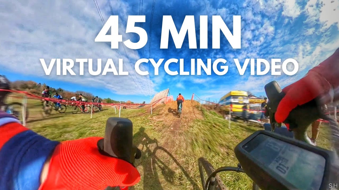 45 Minute Virtual Cycling POV Cyclocross Race For Indoor Cycling - YouTube