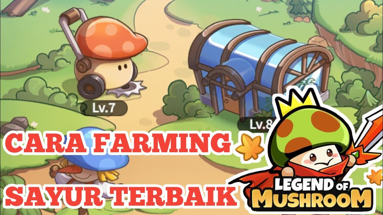 [ Legend of Mushroom ] cara terbaik farming sayur maple rush - YouTube
