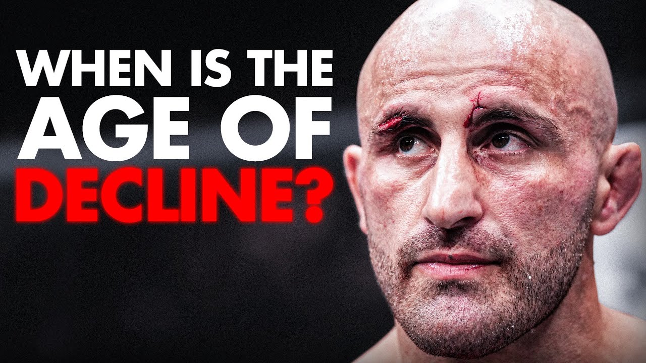 We've Calculated The Exact Age UFC Fighters Decline.... - YouTube