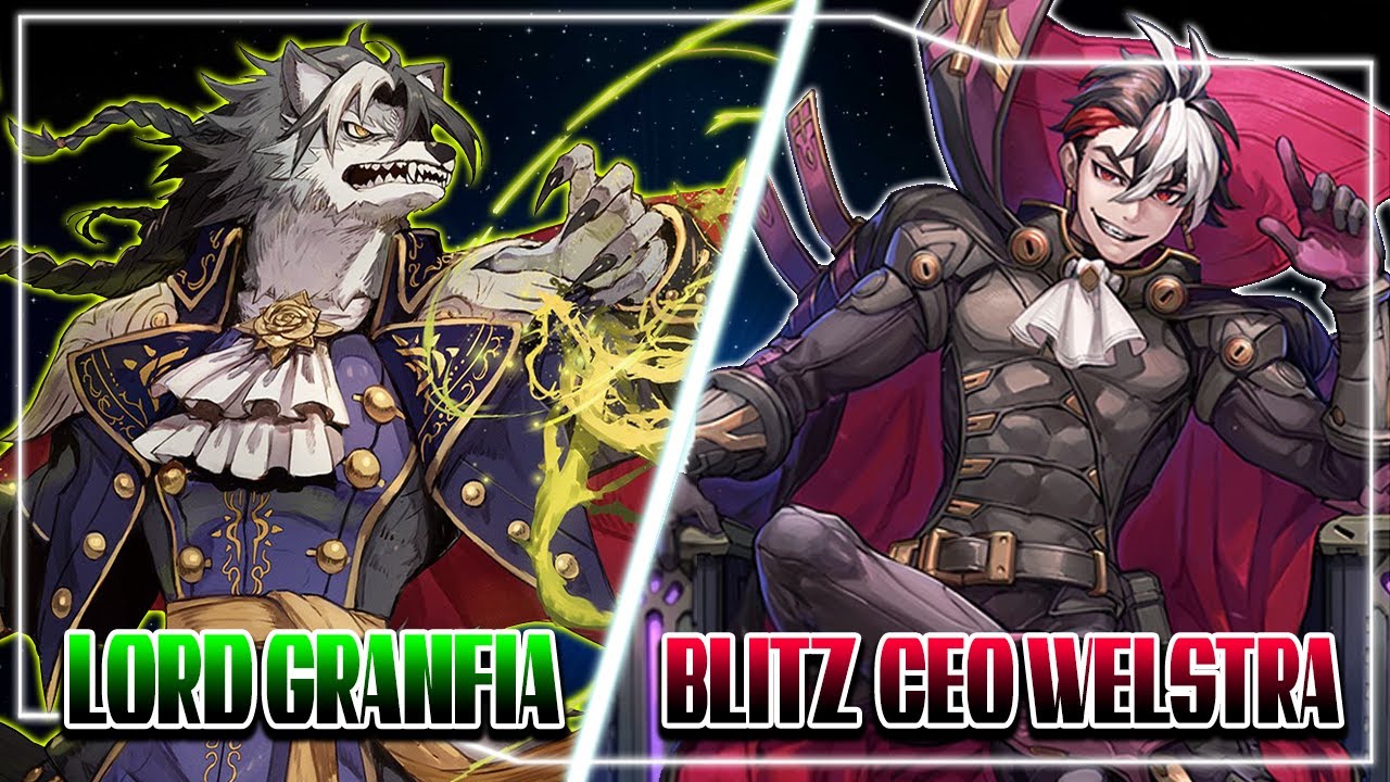 Cardfight!! Vanguard OverDress: Lord Granfia (Stoicheia)VS Blitz CEO ...