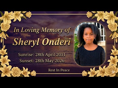 In Loving Memory of Sheryl Onderi