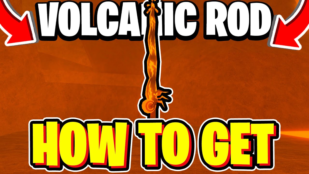 How To GET VOLCANIC ROD In Fisch! Roblox - YouTube