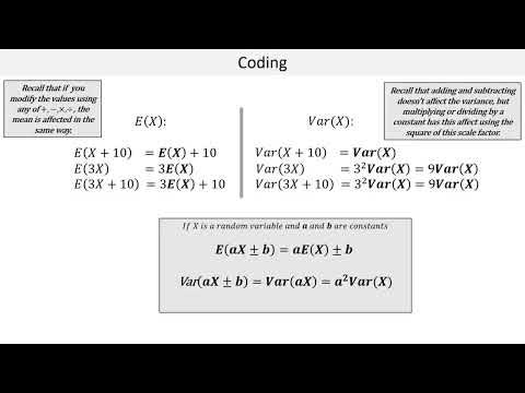 Finding The Expectation of A Discrete Random Variable (Linear Coding) - YouTube
