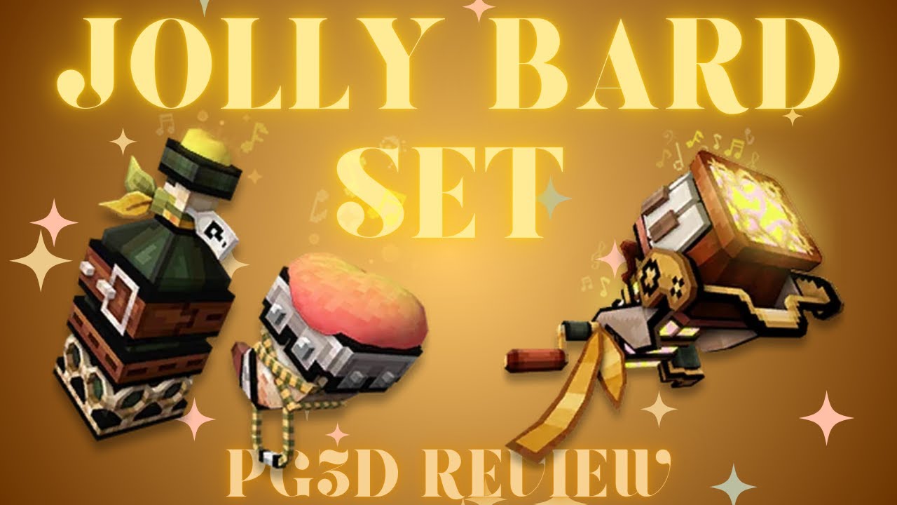 Jolly Bard Set Review! Is it Worth it? | Pixel Gun 3D - YouTube