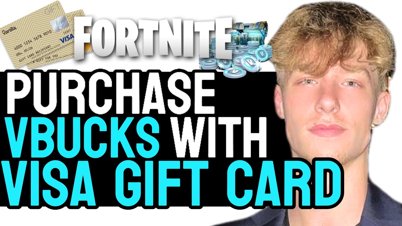 How to Buy V-Bucks with a PrePaid VISA Gift Card! (2024) Easy Tutorial ...