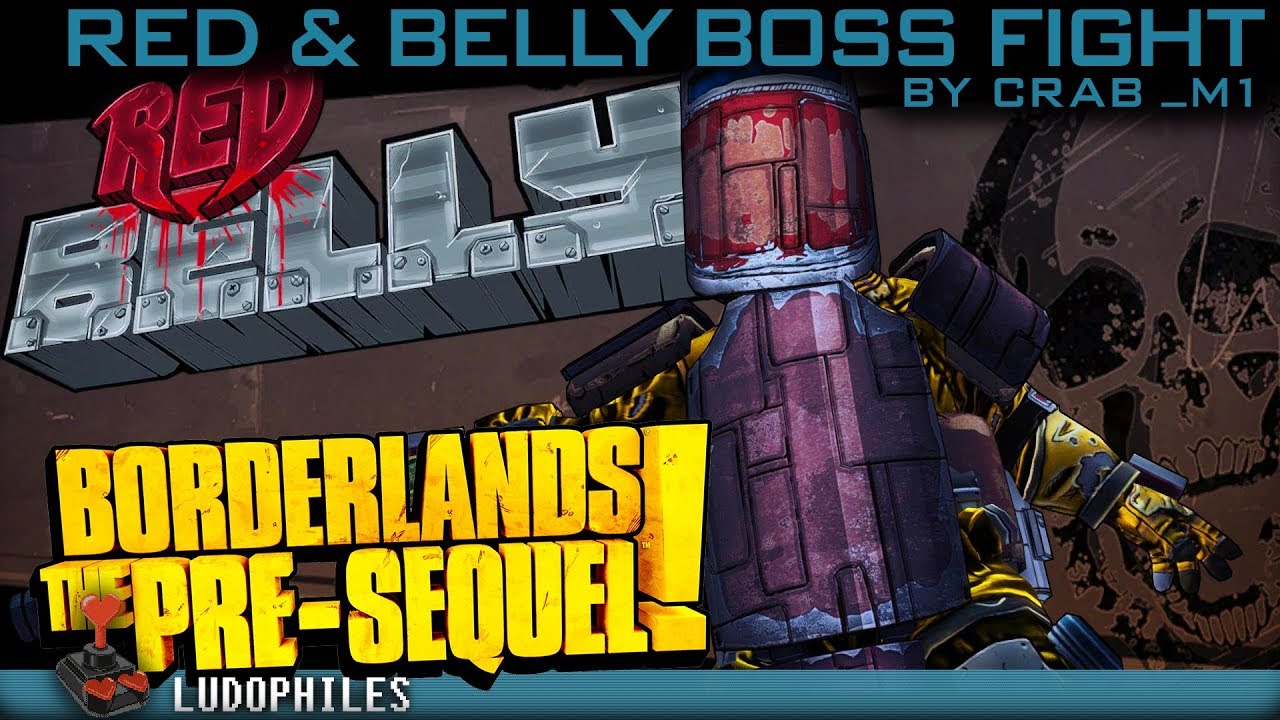 Borderlands: The Pre-Sequel - RedBelly (Red & Belly) Boss Fight - YouTube