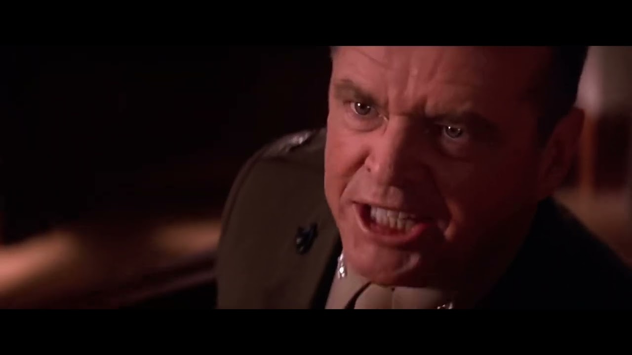 Did You Order The Code Red? :: Daniel Kaffee (Cruise) | Nathan Jessep (Nicholson) :: A Few Good ...