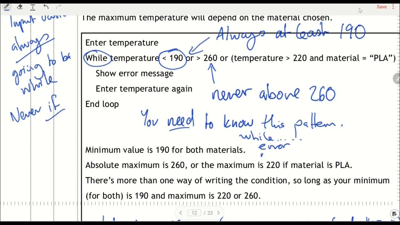 N5 Computing Revision 2024 Q10 Input validation - YouTube