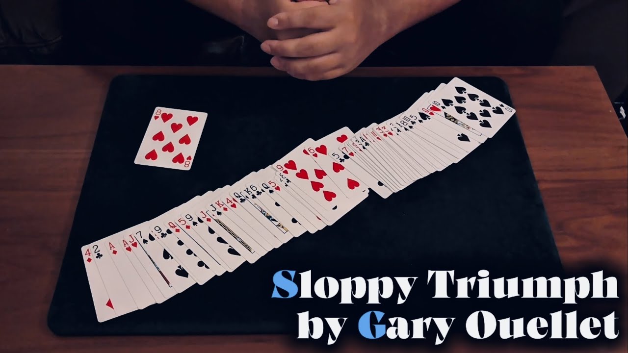 Sloppy Triumph | Easy to Perform!! | Masterpiece Card Magic - YouTube