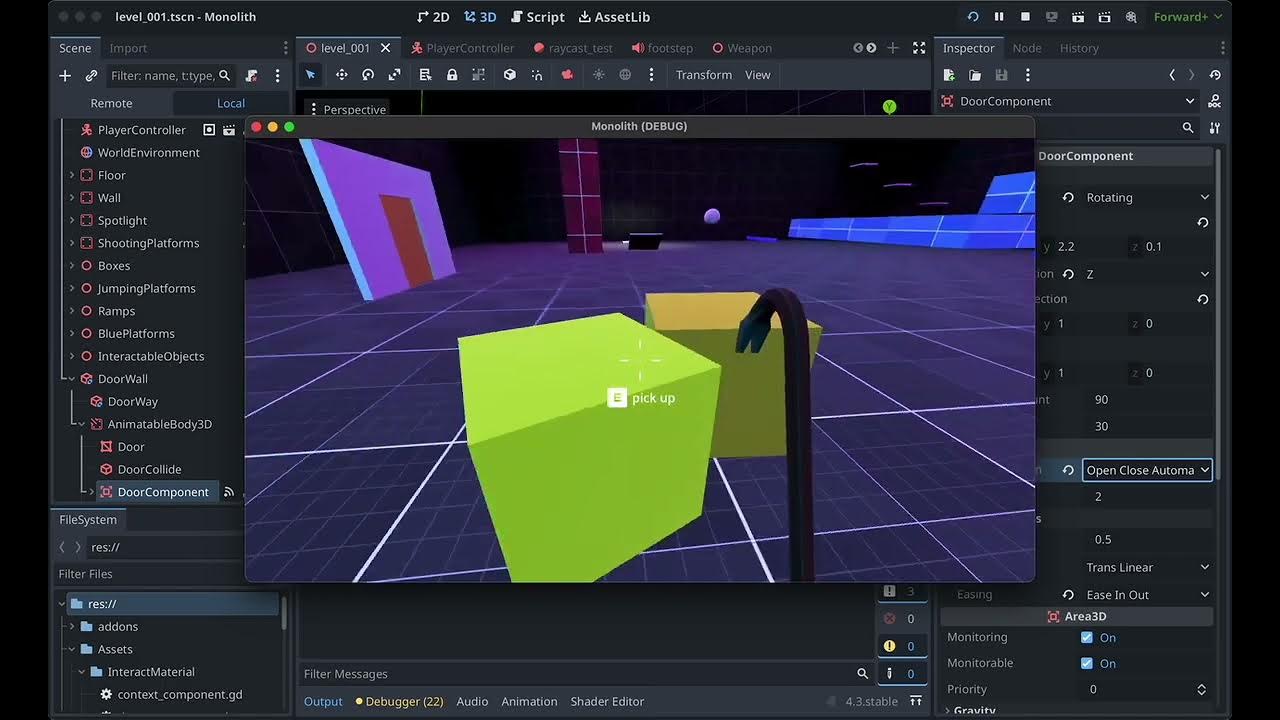 MONOLITH [GODOT GAME DEV] - Episode 3 - YouTube