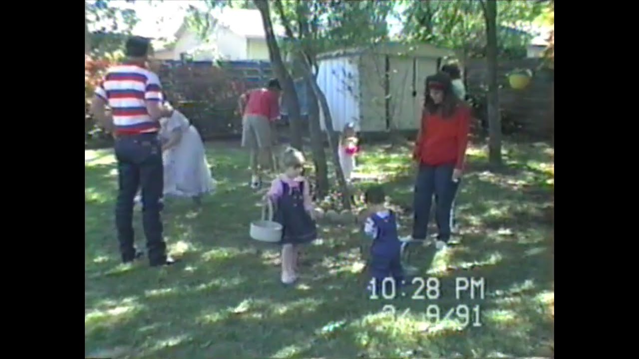 Evans Family Reunion Easter 1991 - YouTube