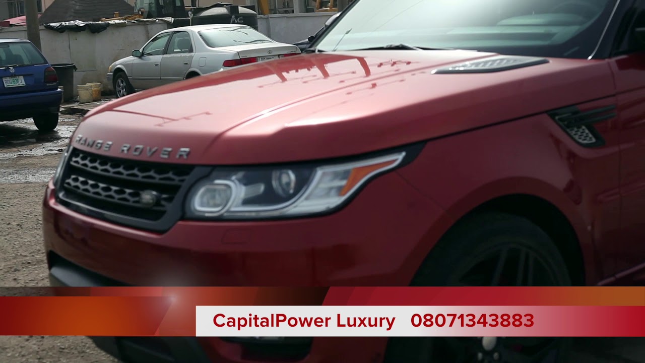 #RANGE ROVER (RED) SUPER CHARGER 2014 AUTO BIOGRAPHY - YouTube
