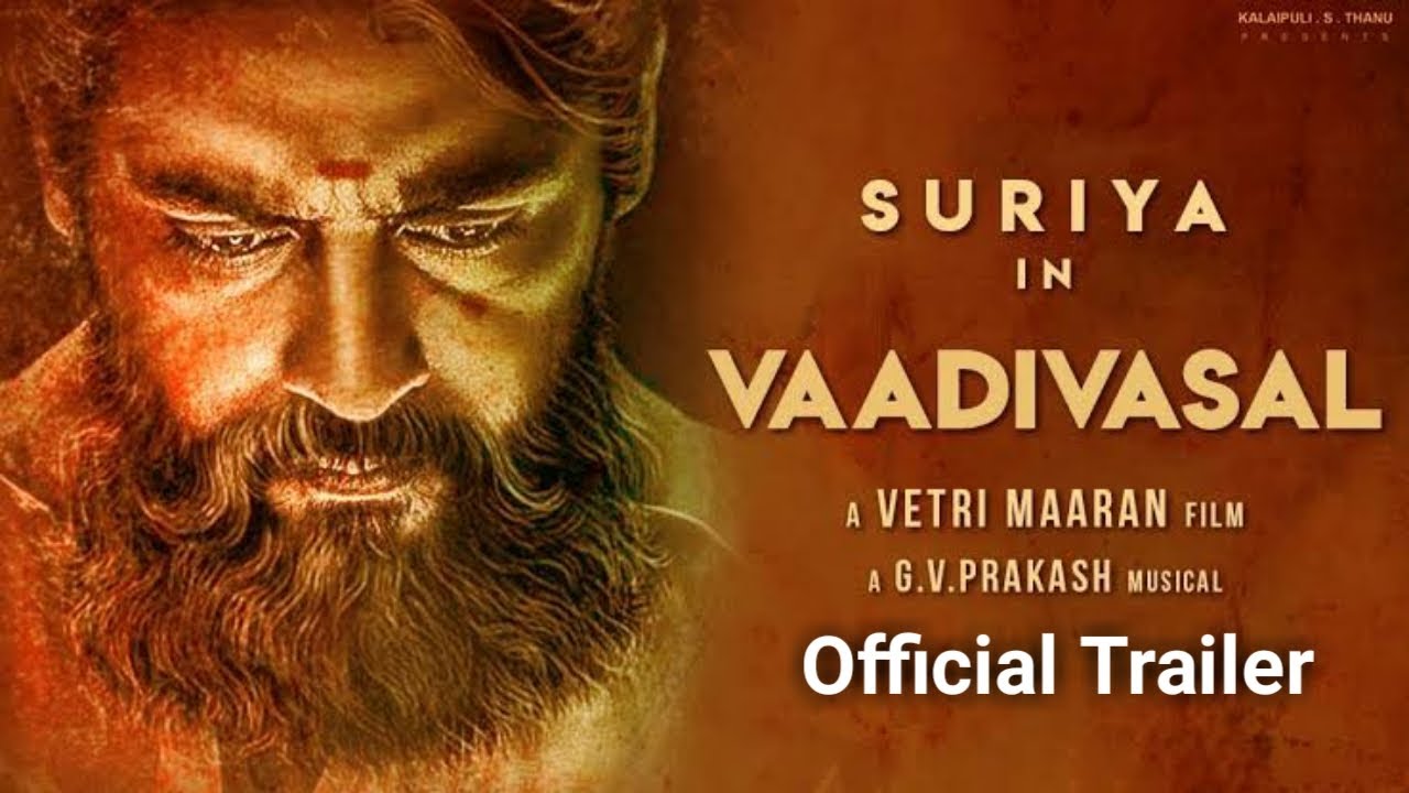 Vaadivasal Official Trailer | Vaadivasal Teaser | Suriya | Surya ...
