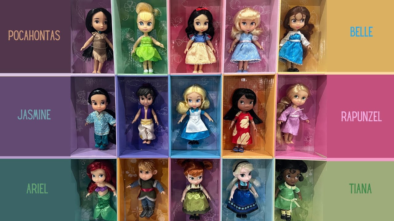 Disney Animator's Collection Unboxing - 15+ Dolls including Elsa & Anna ...