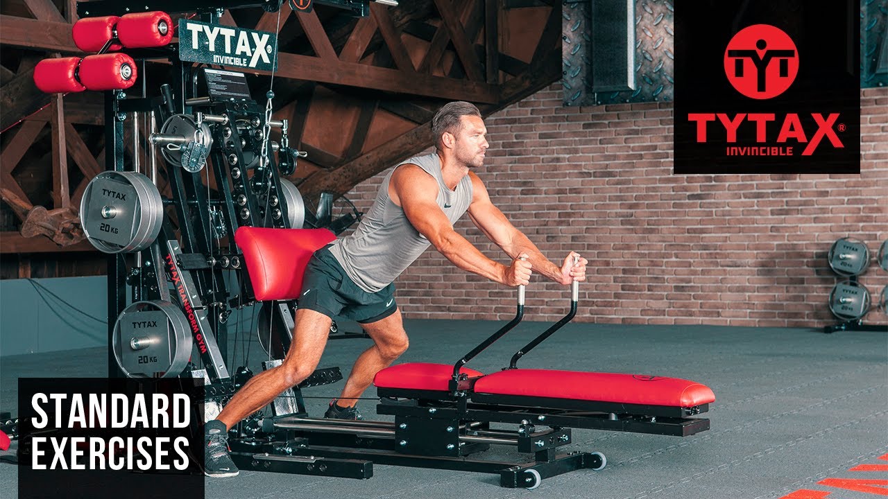 TYTAX® MX | Standing Bench Sled Chest Press with Half Squat (Hammer ...