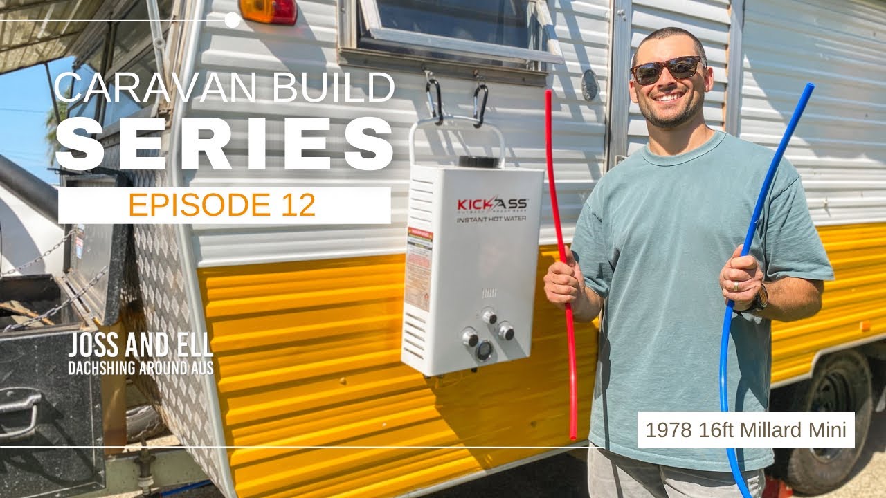 Episode 12 - DIY CARAVAN PLUMBING | Caravan Build Series | 1978 Millard ...