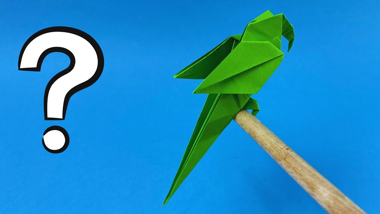DIY Origami Parrot Tutorial: Easy Steps to Fold Your Own Colorful Bird ...
