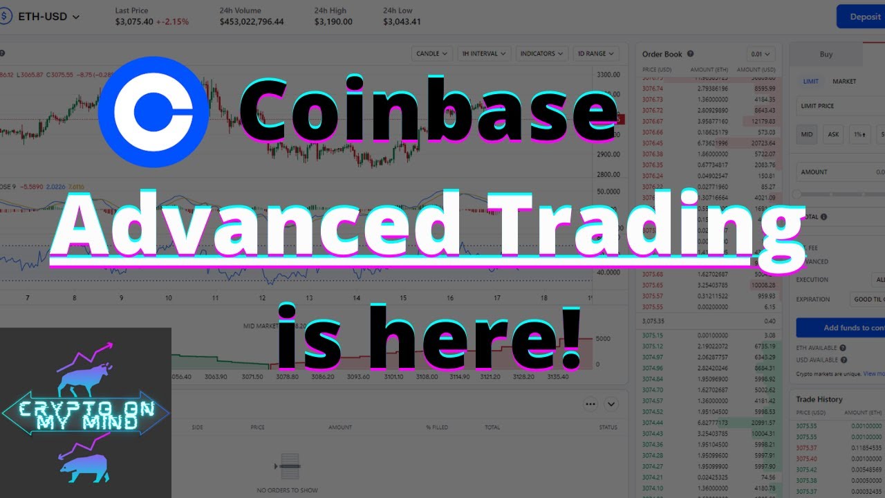 Coinbase finally useful for day traders? A Look at new Advanced Trading ...
