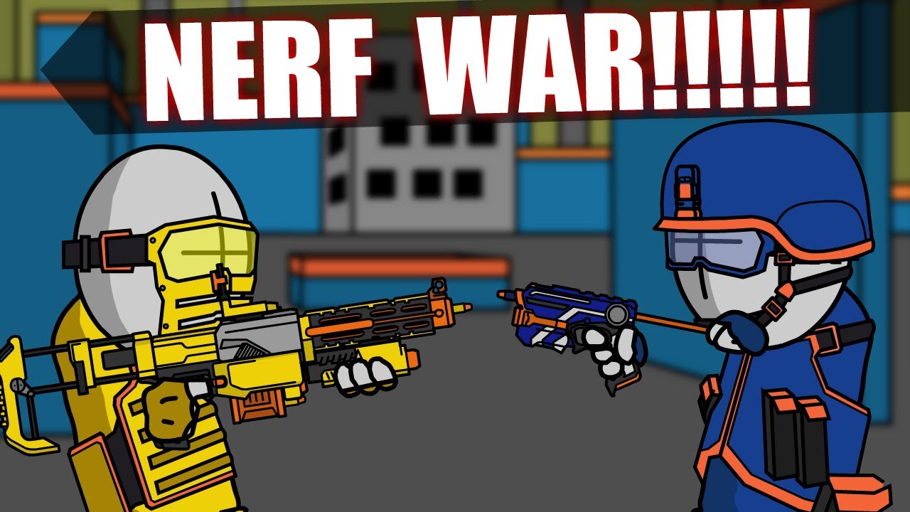 Madness Nerf Fight - YouTube
