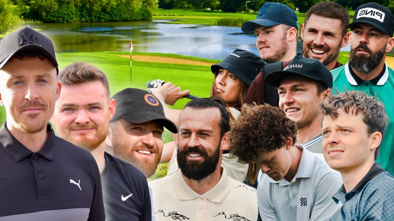 We entered a Golf tournament with 75 Celebrities/Influencers - YouTube