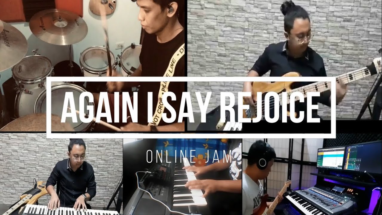 Again I Say Rejoice Online Jam (Instrumental) - YouTube