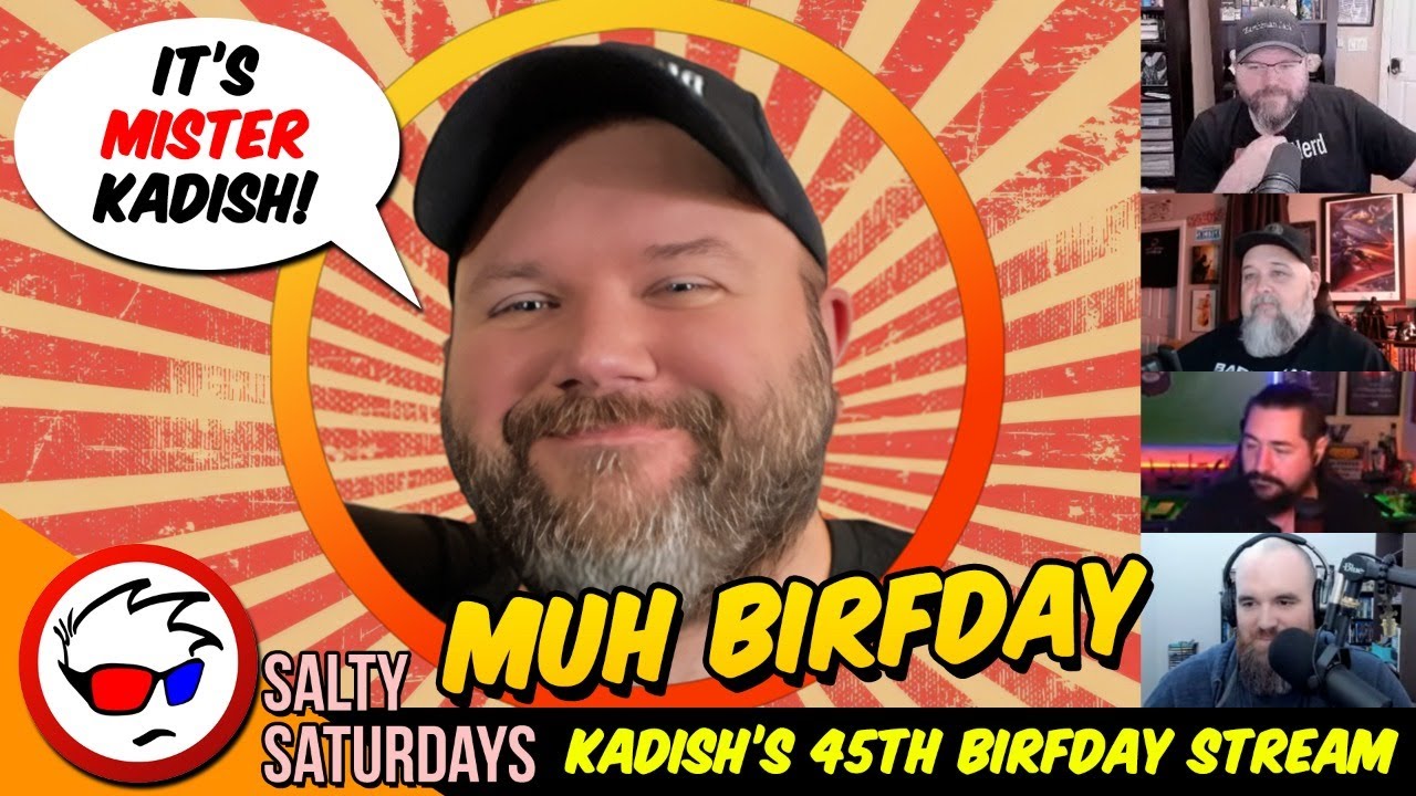 MISTER Kadish's 45th Birthday STREAM-A-GANZA - YouTube
