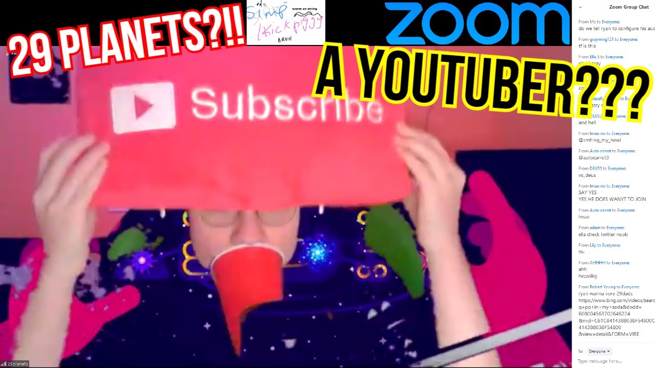 Trying to Zoom Call with YouTubers 1 - YouTube