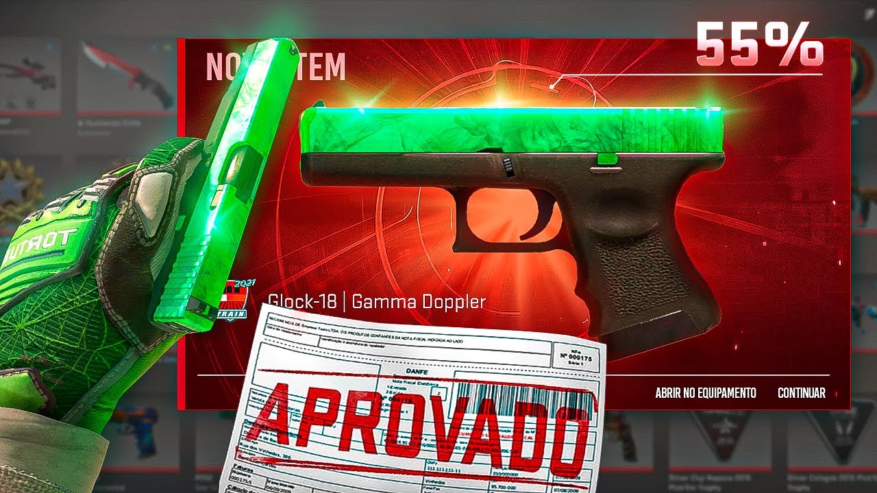 usei o bug novamente!!! Fiz 2 CONTRATOS em busca da GLOCK EMERALD no CS ...