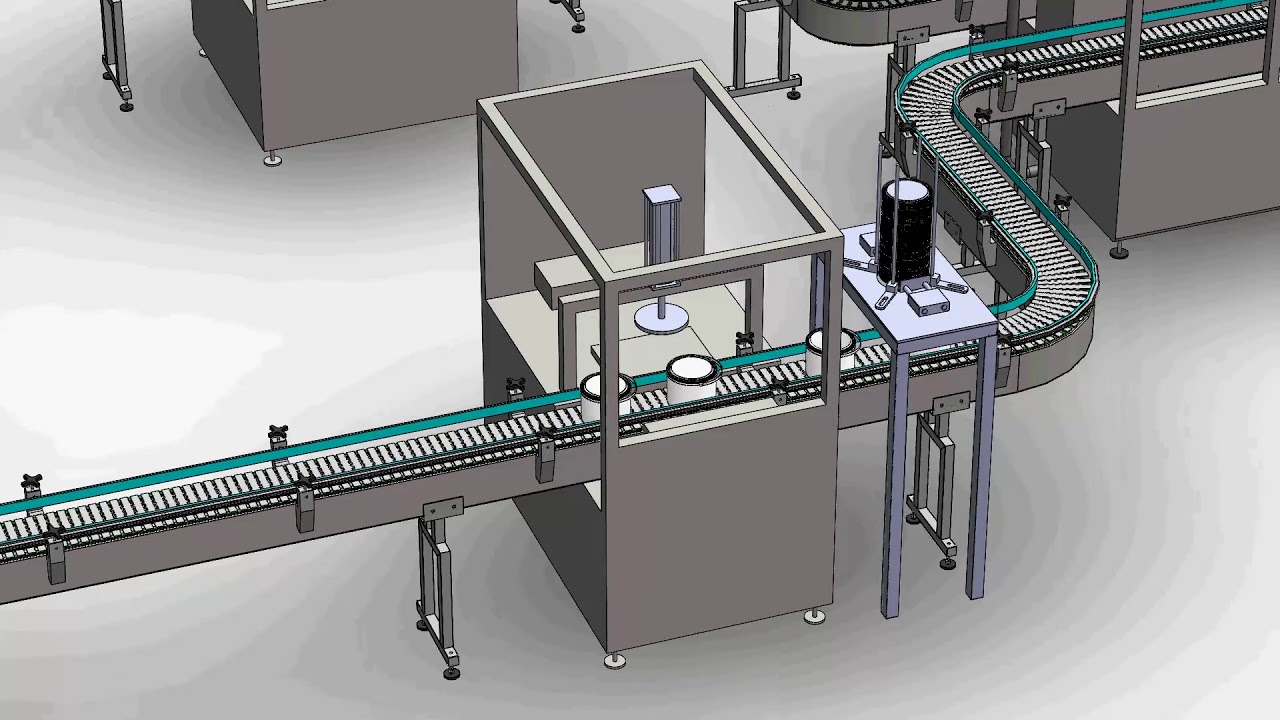 Liquid Filling Line Animation - YouTube