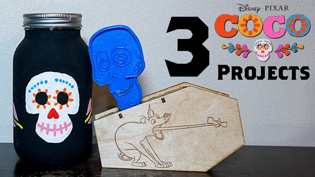 3 DIY Coco Inspired Halloween Projects - YouTube