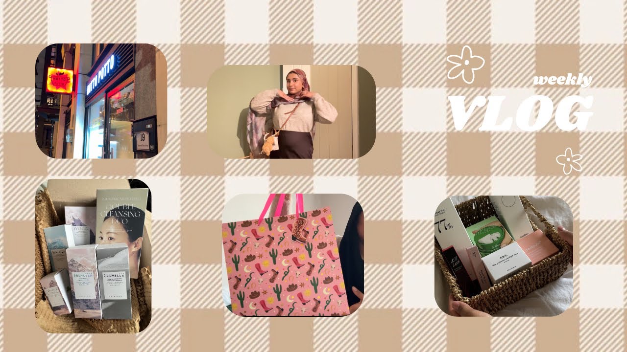 Weekly Vlog As A UGC Creator | UGC Collabs | PR Unboxing | Girls Night ...