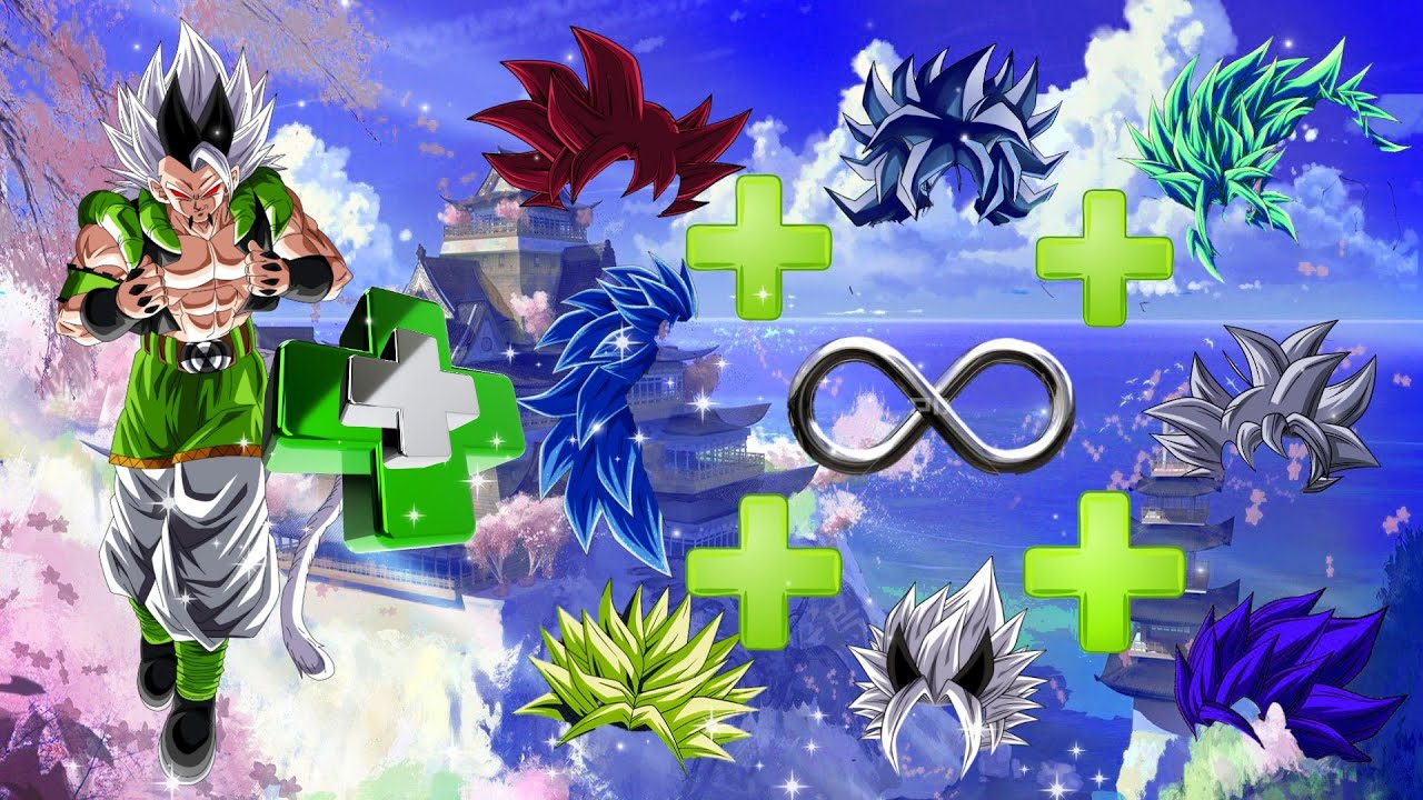 Gogeta + Rainbow 🌈 Hair + Infinity ♾️ Who is Strong ? - YouTube