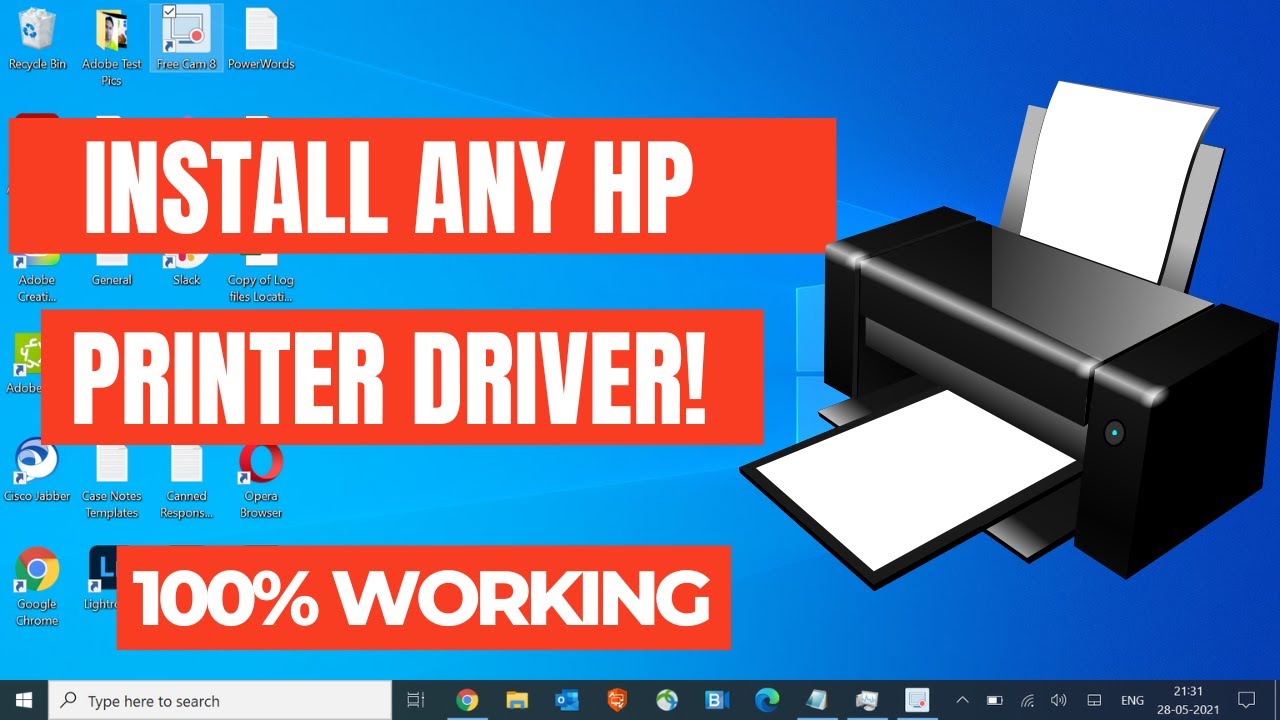 Install ANY HP DRIVER & Fix ALL HP Printer With One Single Step [2022 ...