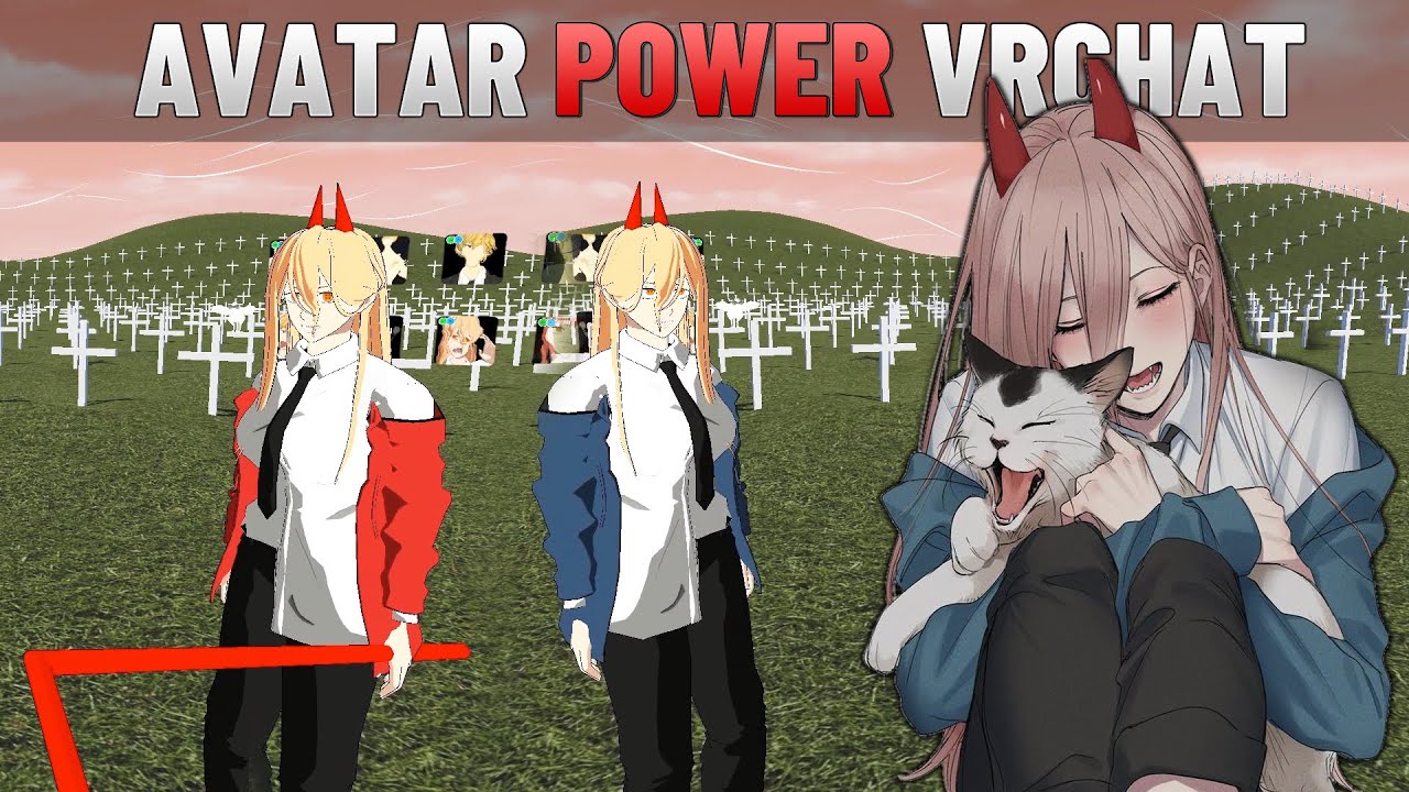 TUTORIAL AVATAR POWER - Chainsaw Man VRChat Español #power #chainsawman ...
