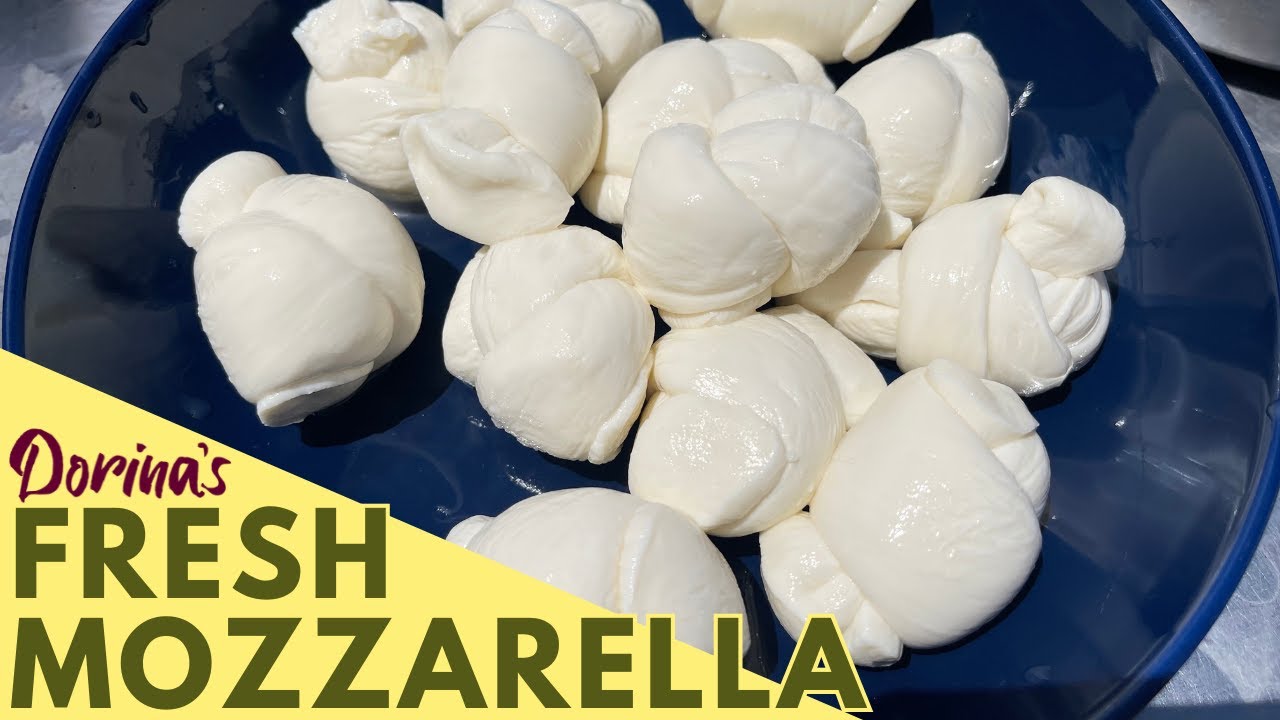 Making Fresh Mozzarella! - YouTube