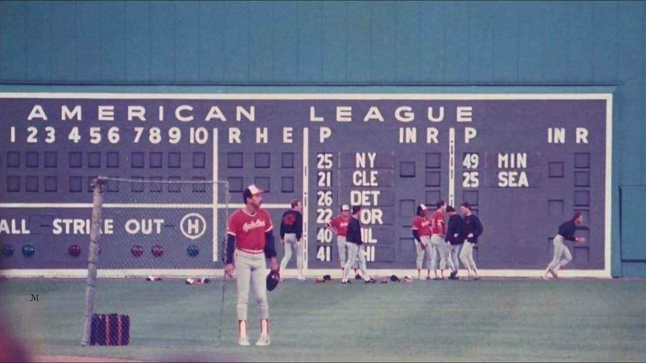 Boston Red Sox 1988 Fenway Park ~ 35 MM photos - YouTube