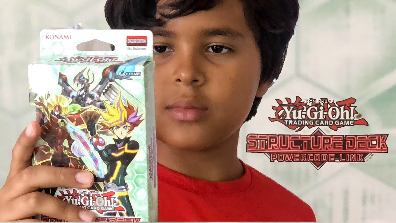 YU-GI-OH! Structure Deck Powercode Link Trading Card BOX OPENING! Shonen Jump - YouTube