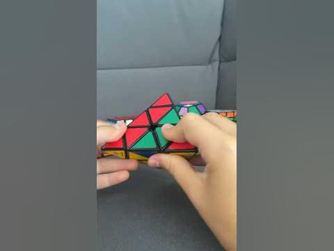 How to solve Pyraminx in few seconds - YouTube