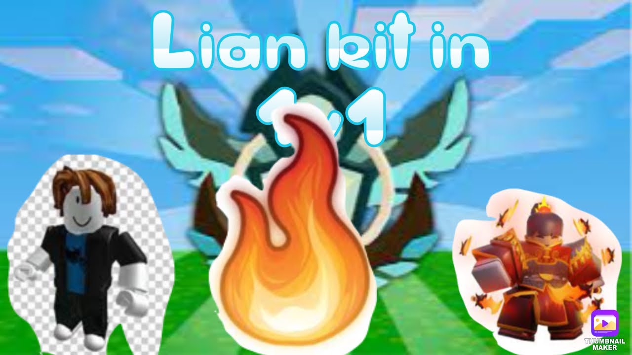 Lian kit in 1v1 (Roblox bedwars) - YouTube