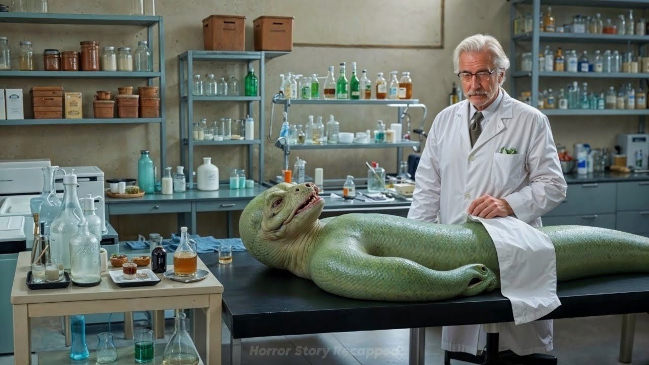 A Mad Scientist's Secret Human Experiment Turns a Man into a Snake-Man ...