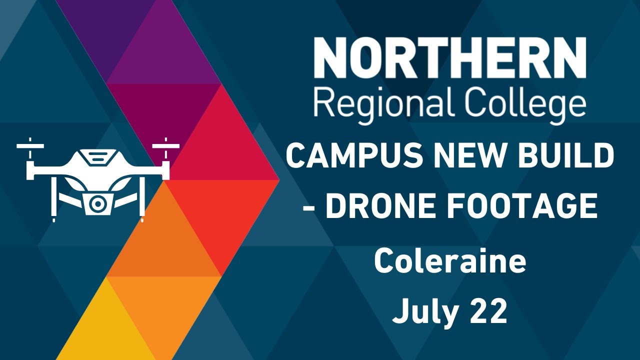 Coleraine Campus Drone Footage - July 2022 - YouTube
