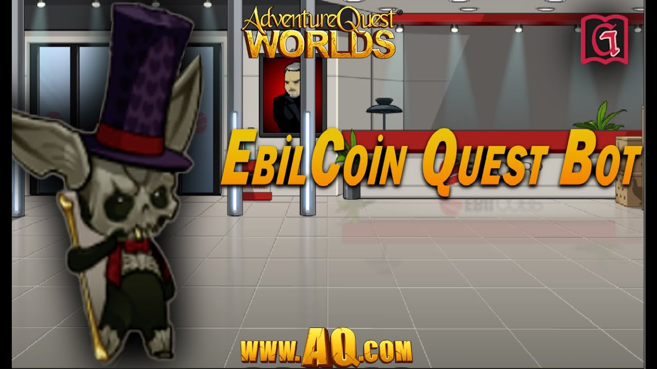 AQW *EBİLCORP QUEST BOT* MERGE SHOP AQWorlds 2021 - YouTube