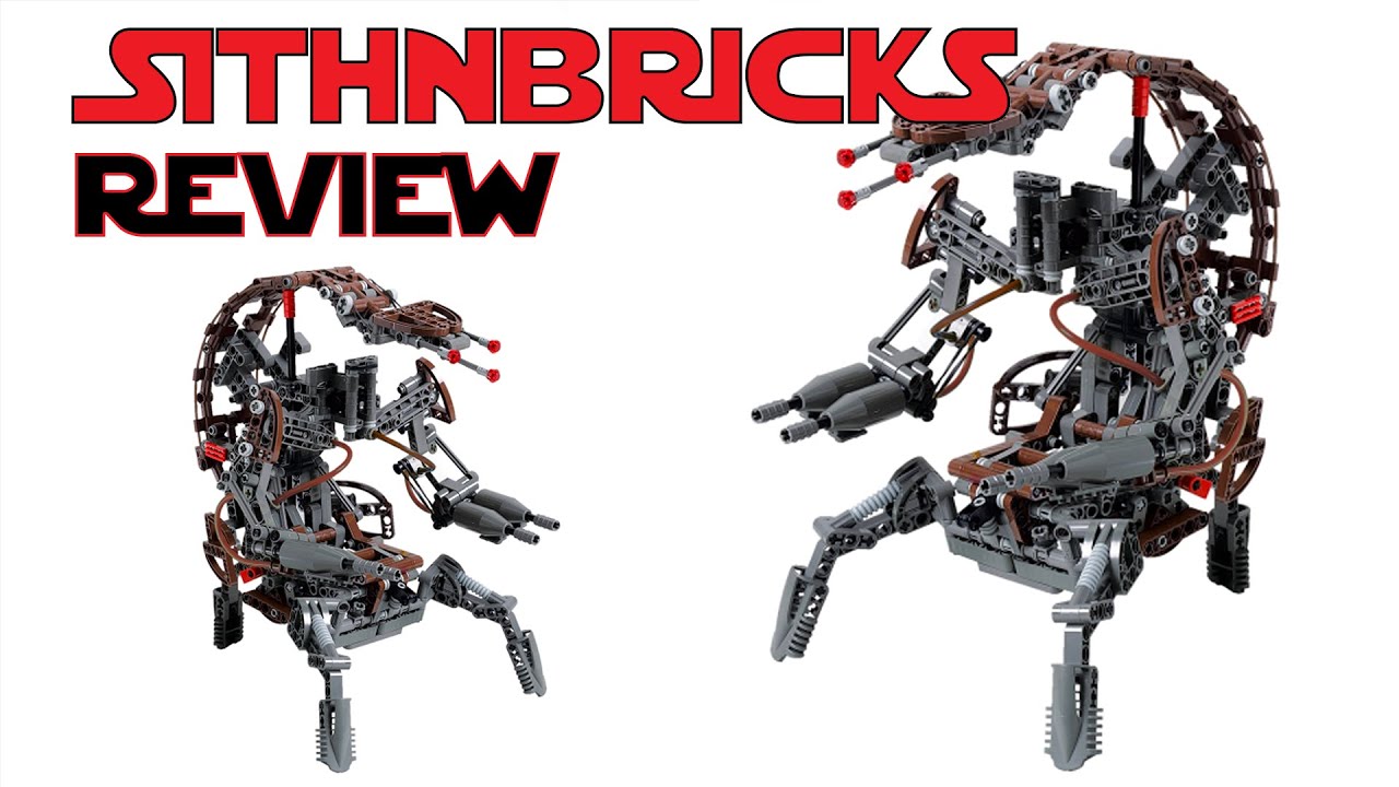 Destroyer Droid (Droideka) | #8002 | Going to Disney! | More Technic ...