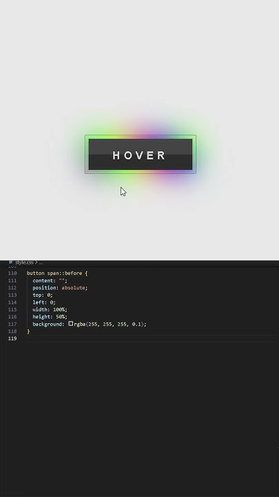 Hover Button Design😍programming Coding Css Htmlcss Shorts Trending Html Animation